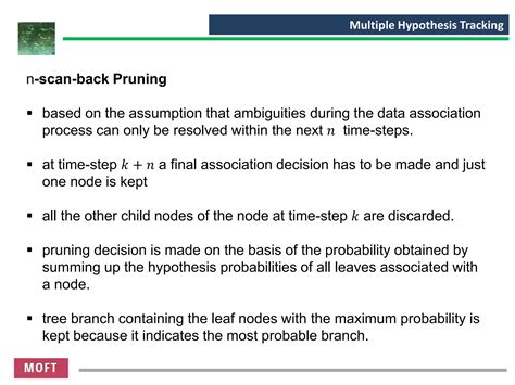 Mht Multi Hypothesis Tracking Part1 Pdf Physics Science