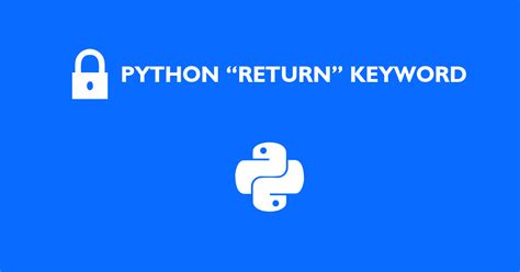 Python Return Keyword
