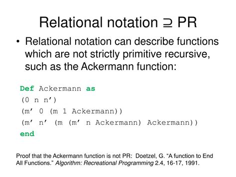 ppt praline a programming language for primitive recursive arithmetic