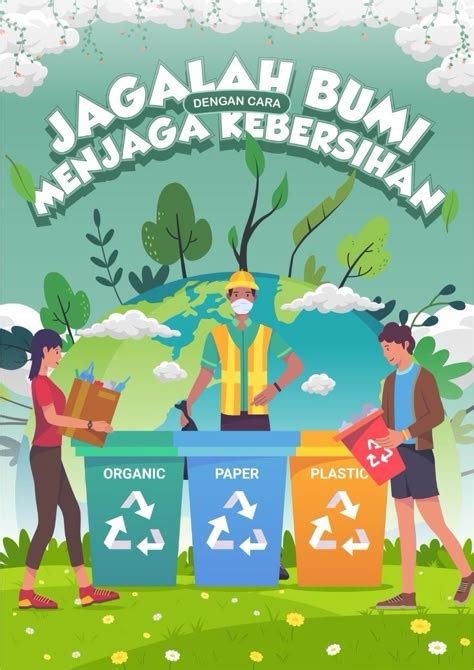 Poster Jaga Kebersihan Sekolah