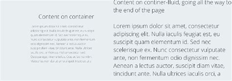 Html Bootstrap 3 Side By Side Containers Stack Overflow
