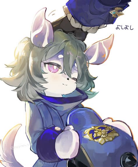 Neuvillette Melusine And Menthe Genshin Impact Drawn By Pipipitoto Sou Danbooru