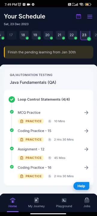 Coding Practice And Assignment In Loop Control Statements Deepika Devi Posted On The Topic