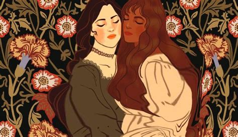 Maria Y Yo Sapphic Art Aesthetic Sapphic Artwork Sapphic Art Prints