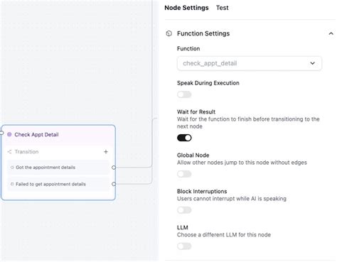 Function Node Overview Retell Ai