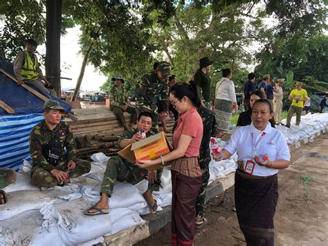 Mpt ຂະແໜງເຕັກໂນໂລຊີ ແລະ ການສື່ສານ ລົງພື້ນທີ່ເກີດໄພນໍ້າຖ້ວມ