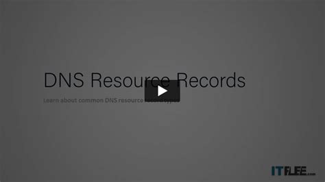 Learn About Dns Resource Record Types Server Academy