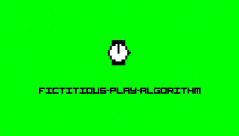 Fictitious Play Algorithm Stories Hackernoon