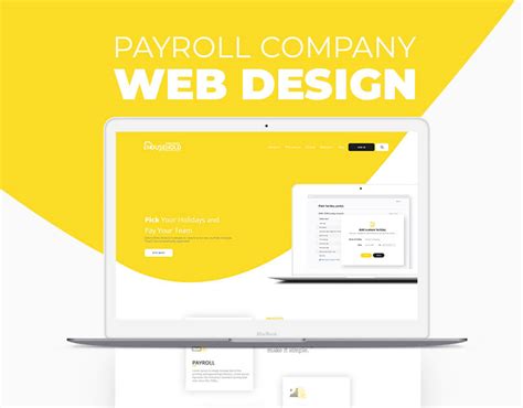 Payroll Comapny Ui Design Behance