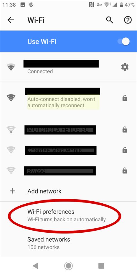 Wi Fi Disable A Specific WiFi Network From Automatically Connecting