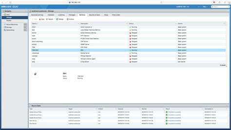 How To Enable Ssh In The Vmware Esxi Embedded Host Client Macstadium Blog