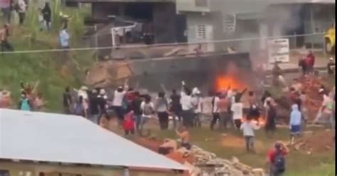 Asonada En El Plateado Cauca Dejó 29 Policías Y Un Soldado Secuestrado Infobae