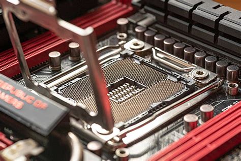 Soket Cpu Di Motherboard 8 Prosesor Silikon Cpu Foto Latar Belakang Dan Gambar Untuk Download