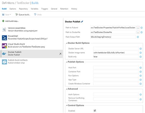 Continuous Deployment With Docker And Build Vnext Colins Alm Corner