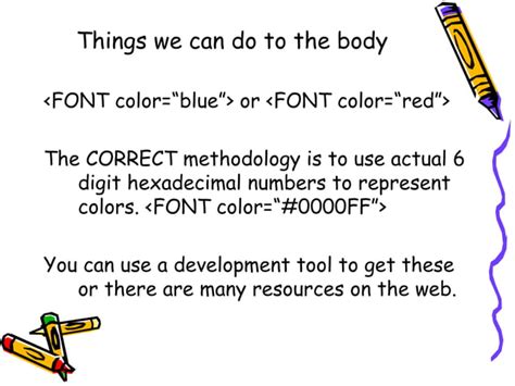 Lists Formatting And Images PPT