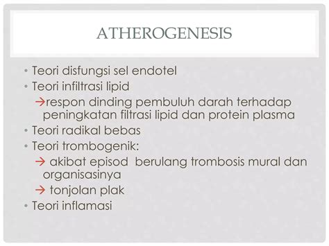 Praktikum Pa Blok 2 3 Aterosklerosis Ppt