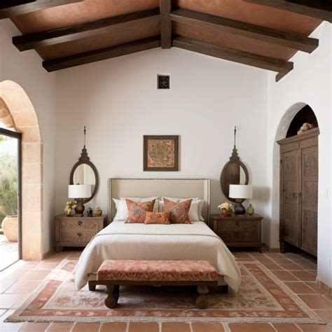 Spanish Style Home Bedroom