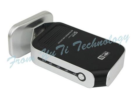 Port Networking Usb Print Server Printer Share Usb Hub Devices Mbps Network Over