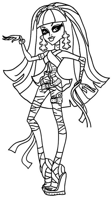 Desenhos De Monster High Para Colorir Bora Colorir