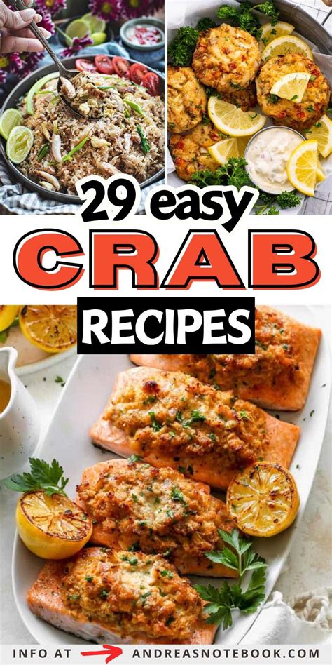 Easy Crab Meat Recipes Appetizers Soups Dinners