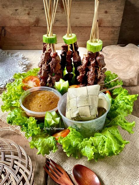 Resep Sate Sapi Bumbu Kacang Orami Recipes