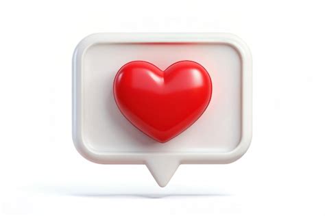 Premium Photo 3d Speech Bubble Illustration Social Media Chat Message Icon Empty Text Bubble