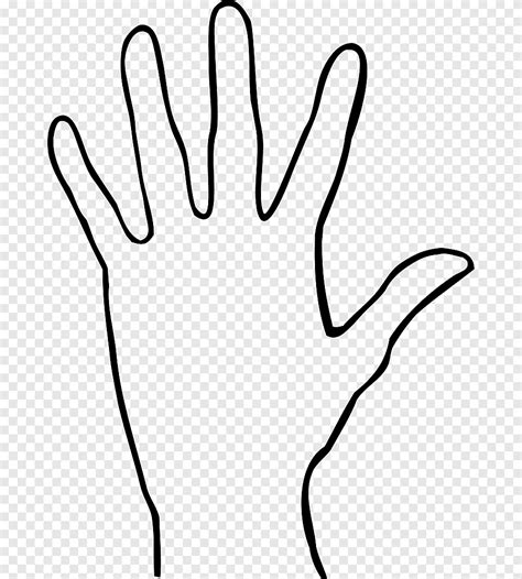 إصبع يد كف اليد ، اليد أبيض وجه Png