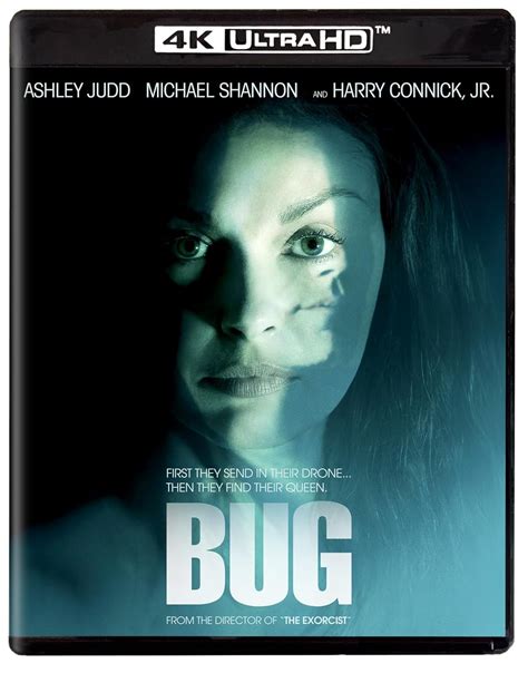 Bug 4kuhd [4k Uhd] William Friedkin Ashley Judd Michael Shannon Harry Connick