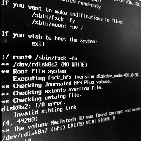 Invalid Node Structure The Beginning Obsolete Macbook