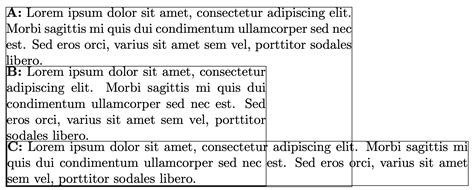 Text Of Full Textwidth Inside Nested Minipage TeX LaTeX Stack Exchange