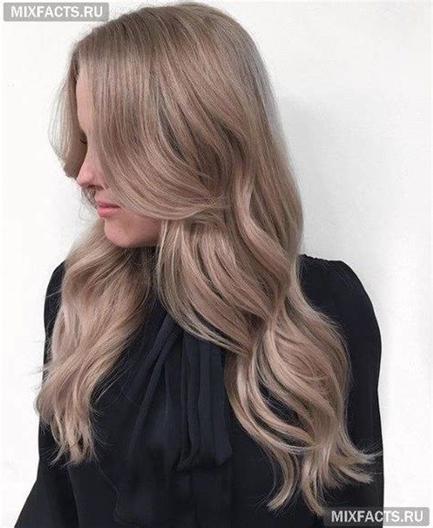 Бежевый цвет волос | Ash blonde hair colour, Blonde hair color, Brown ...
