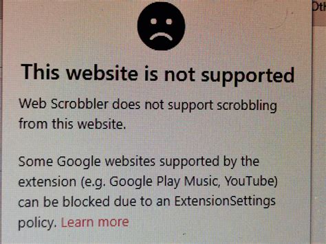 Web Scrobbler Doesnt Work Anymore · Issue 2559 · Web Scrobblerweb