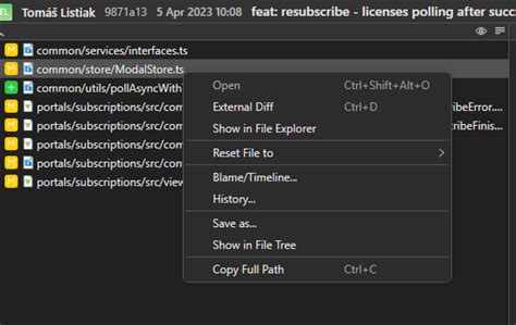 Cannot Open A File From Changes Tab Issue 1855 Fork Dev TrackerWin