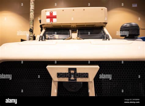 A Prototype Of The Joint Light Tactical Vehicle Ambulance Kit On