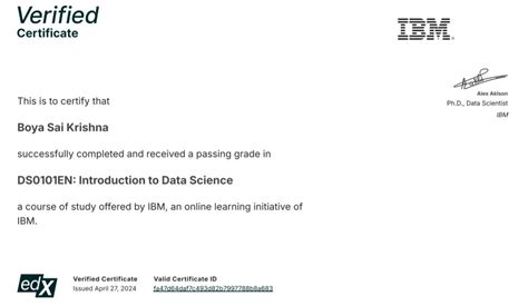 Sai Krishna On Linkedin Edx Datascience Datascience Edx Codio