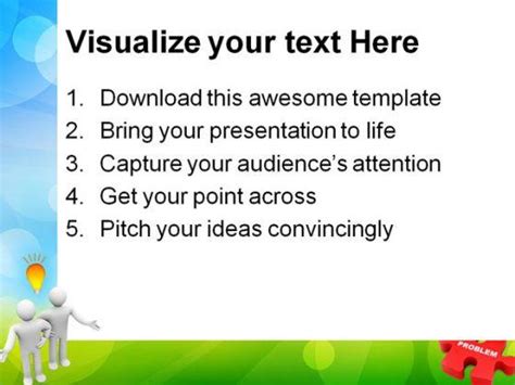 Troubleshooting Problem Business PowerPoint Templates And PowerPoint Backgrounds 0511