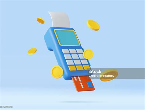 3d 온라인 지불 개념입니다 3차원 형태에 대한 스톡 벡터 아트 및 기타 이미지 3차원 형태 개념 계산원 Istock