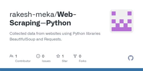 Github Rakesh Mekawebscrapingwithpython This Repository Contains Rakesh Meka