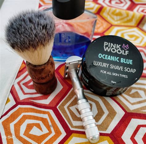 Evening Shave 19062023 Jifuli Supermax Diamond Edge Pink Woolf