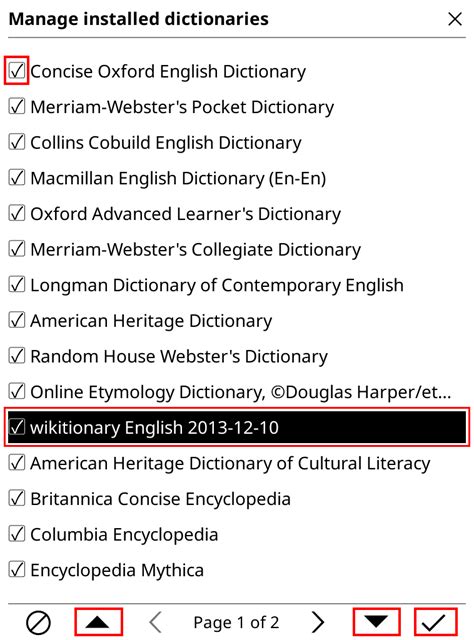 How To Install Dictionaries For KOReader On A PocketBook