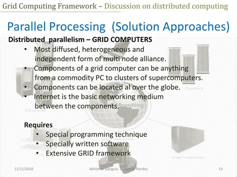 ppt grid computing framework powerpoint presentation free download id 5031775