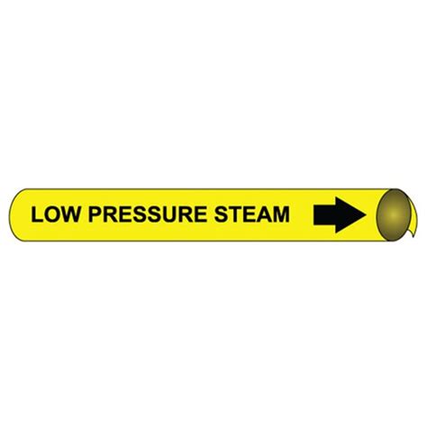 Pipemarker Strapon 12 Lopress Steam F 1505292 Memco Safety Supply