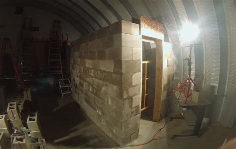 Dry Stack Block Walls Home In The Earth