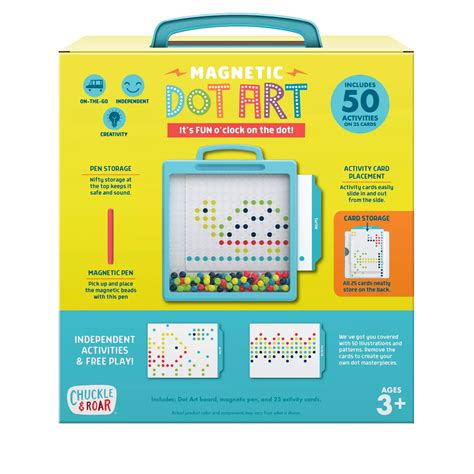 Chuckle And Roar Magnetic Dot Art Kit Shop Kits At H E B