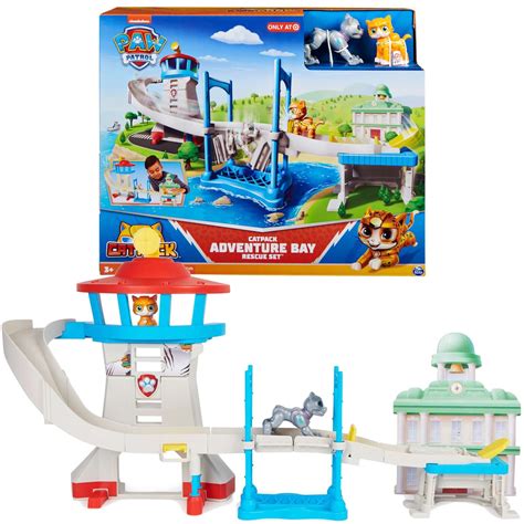 Paw Patrol Cat Pack Adventure Bay Rescue Set Toys 4 Less