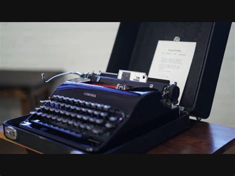 Win A Vintage Typewriter From Tom Hanks Personal Collection Chicago