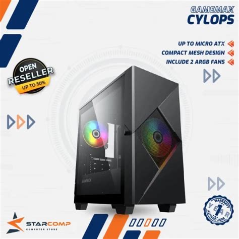 Starcomp - GAMEMAX CYCLOPS + ARGB FAN
