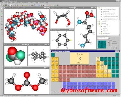 MoluCAD Molecular Modeling Visualization Tool My Biosoftware Bioinformatics