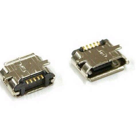 Jual Pangestu Sparepart Soket Socket Charger Mikro Micro USB Connector Konektor Female Betina
