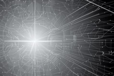 Premium Ai Image Abstract Wireframe Technology Background